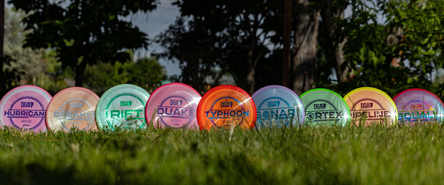 DGA Atmos Plastic Discs | Ultra-Premium Disc Golf Discs